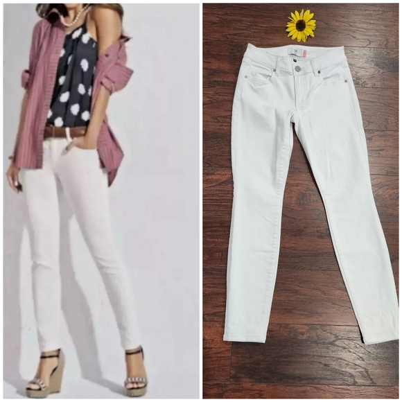 CAbi | Jeans | Cabi White Skinny Jeans Size 673 | Poshmark